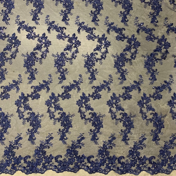 Midnight Blue Lace - Etsy