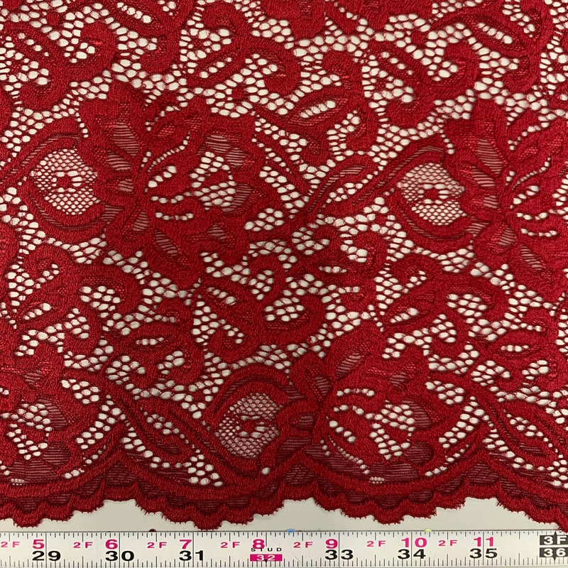 Stretch Lace Fabric - Etsy