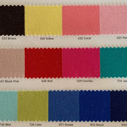 Karla Soft Hand Feel Linen Rayon Fabric by the Yard for - Etsy