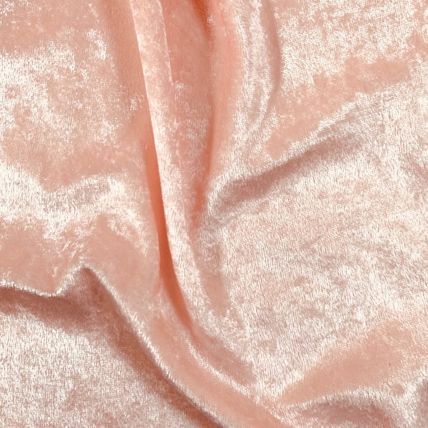 Blush Velvet Fabric - Etsy
