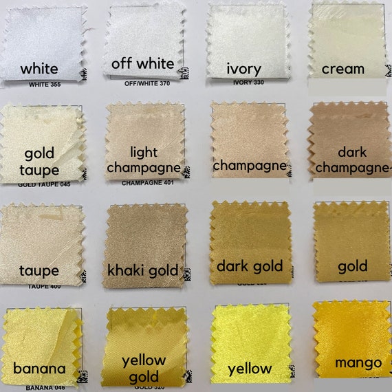 Mara Polyester Charmeuse Satin Fabric by the Yard for Bridal | Etsy