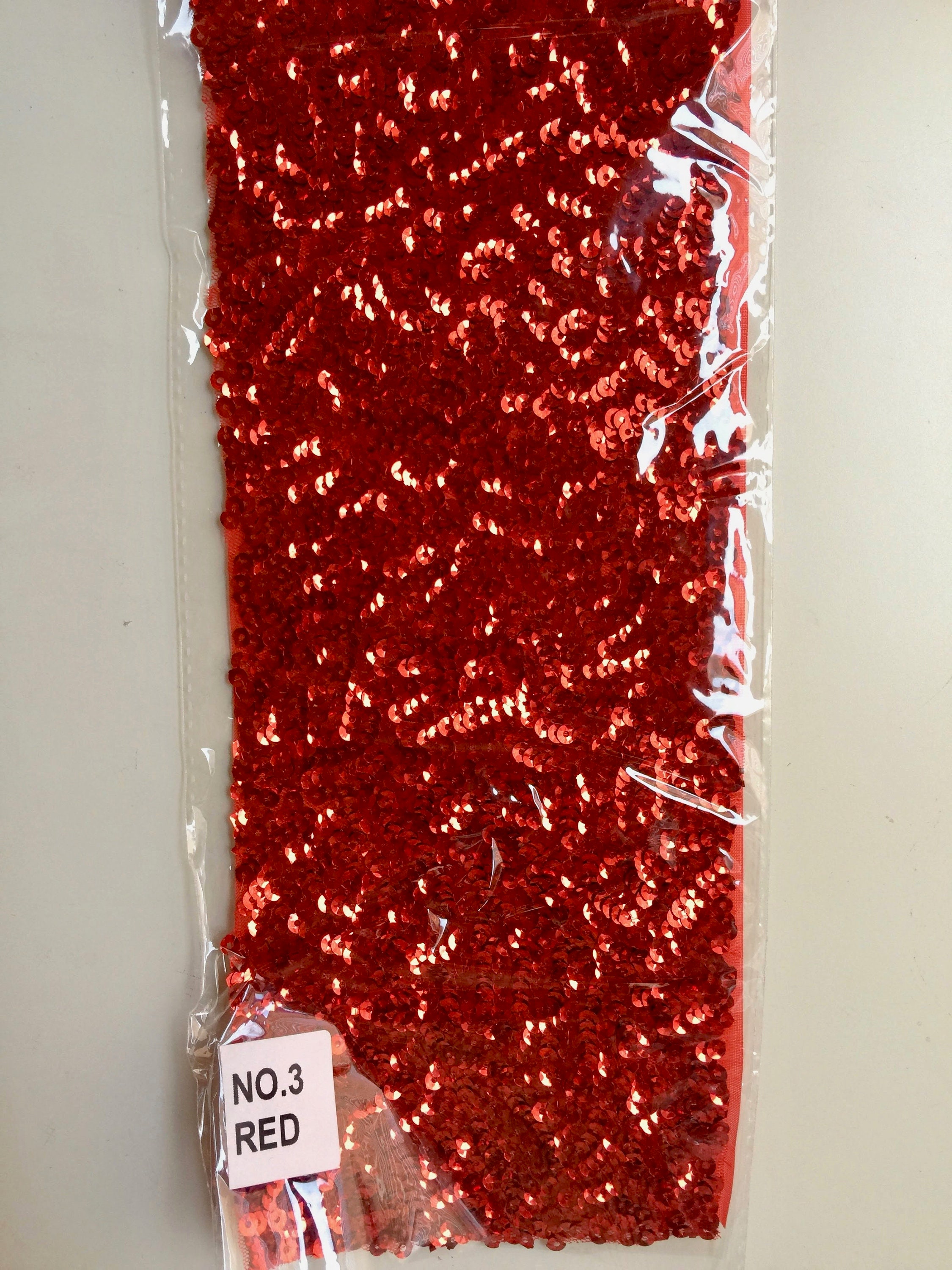 Bianca RED Allover Sequins on Mesh Fabric by the Yard 10104 - Etsy