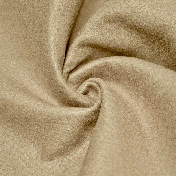 Abby BEIGE 72 Acrylic Felt Fabric by the Yard 10030 | Etsy