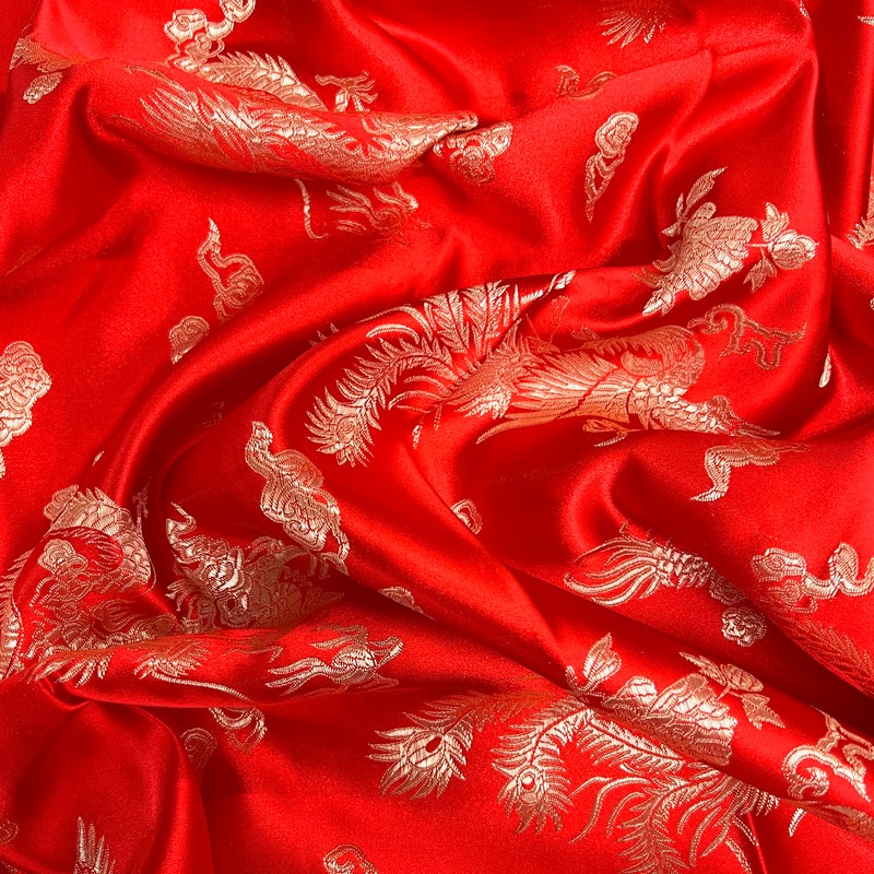 Chinese Fabric - Etsy