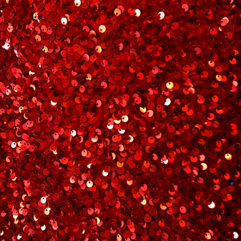 Sequin Red Tops - Etsy