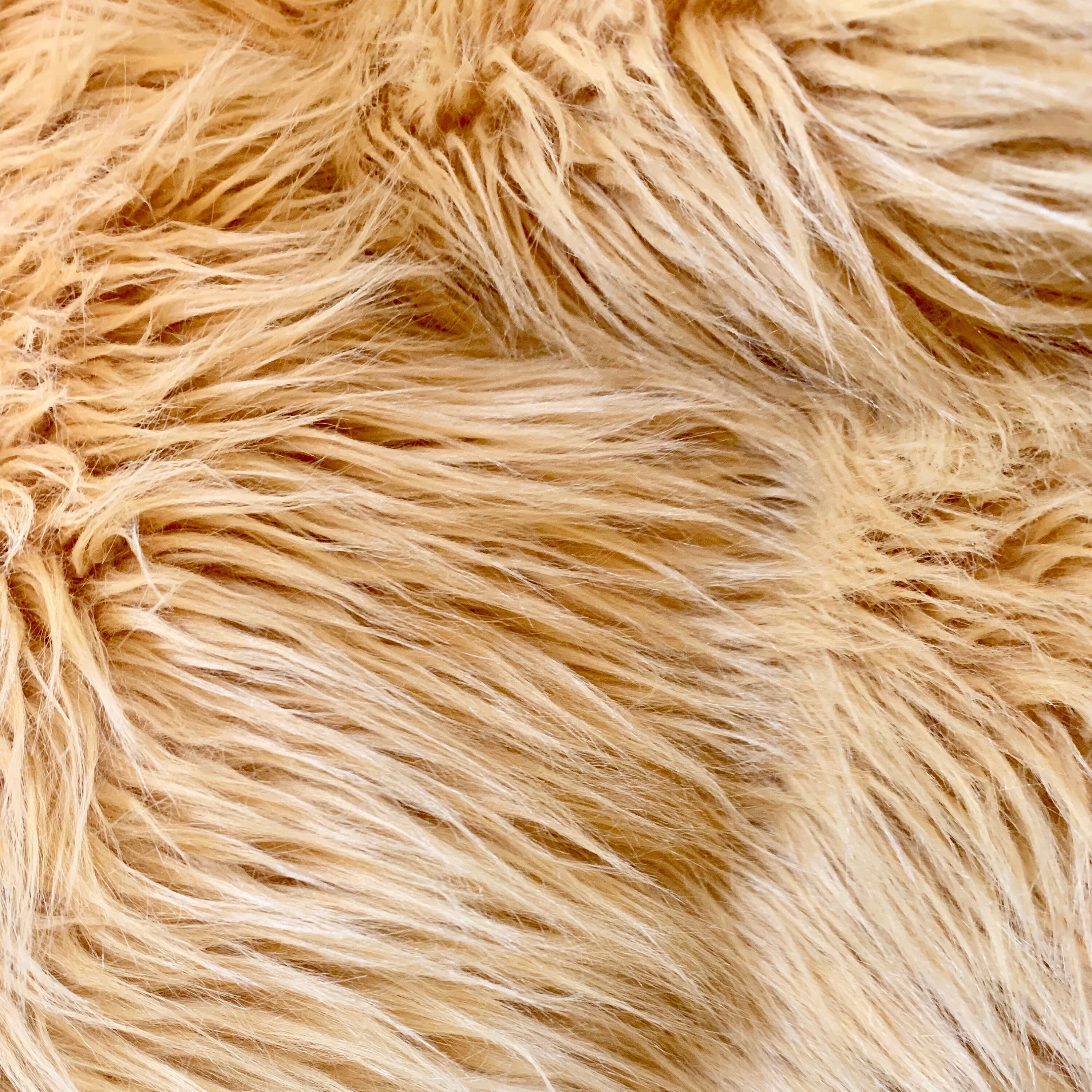 Eden CAMEL Shaggy Long Pile Soft Faux Fur Fabric for Fursuit - Etsy