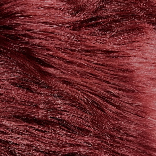 Eden DARK BROWN Shaggy Long Pile Soft Faux Fur Fabric for - Etsy