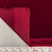 Princess CRANBERRY Polyester Spandex Stretch Velvet Fabric by the Yard ...