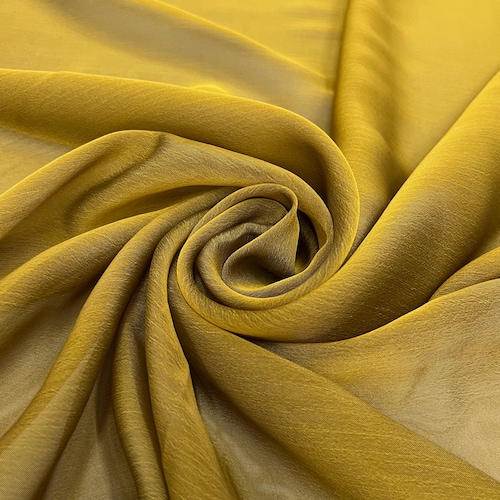Gold Chiffon Fabric by the Yard and Wholesale Bolt Hi Multi - Etsy