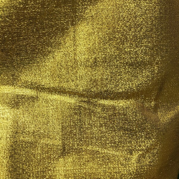 Gold Lame Fabric - Etsy