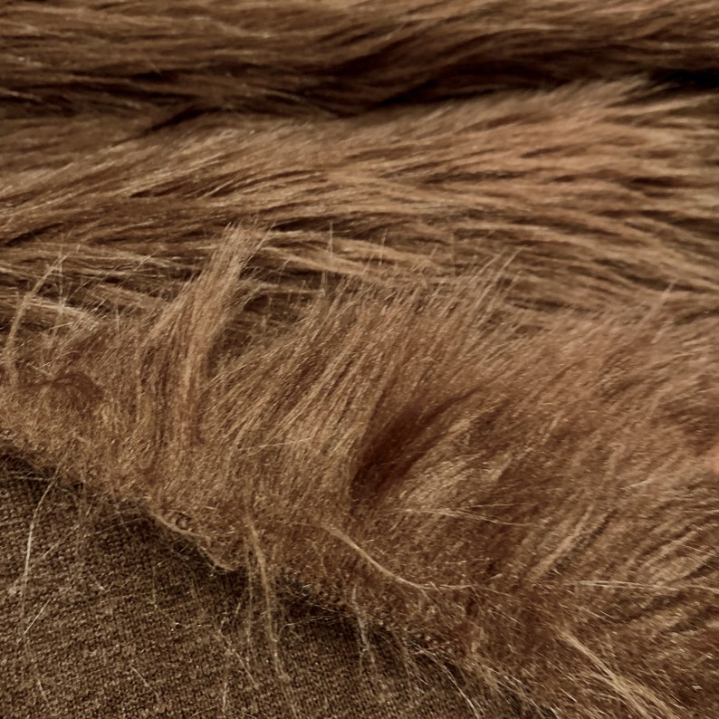 Sasha BROWN 2 Inch Long Pile Soft Luxury Faux Fur Fabric - Etsy