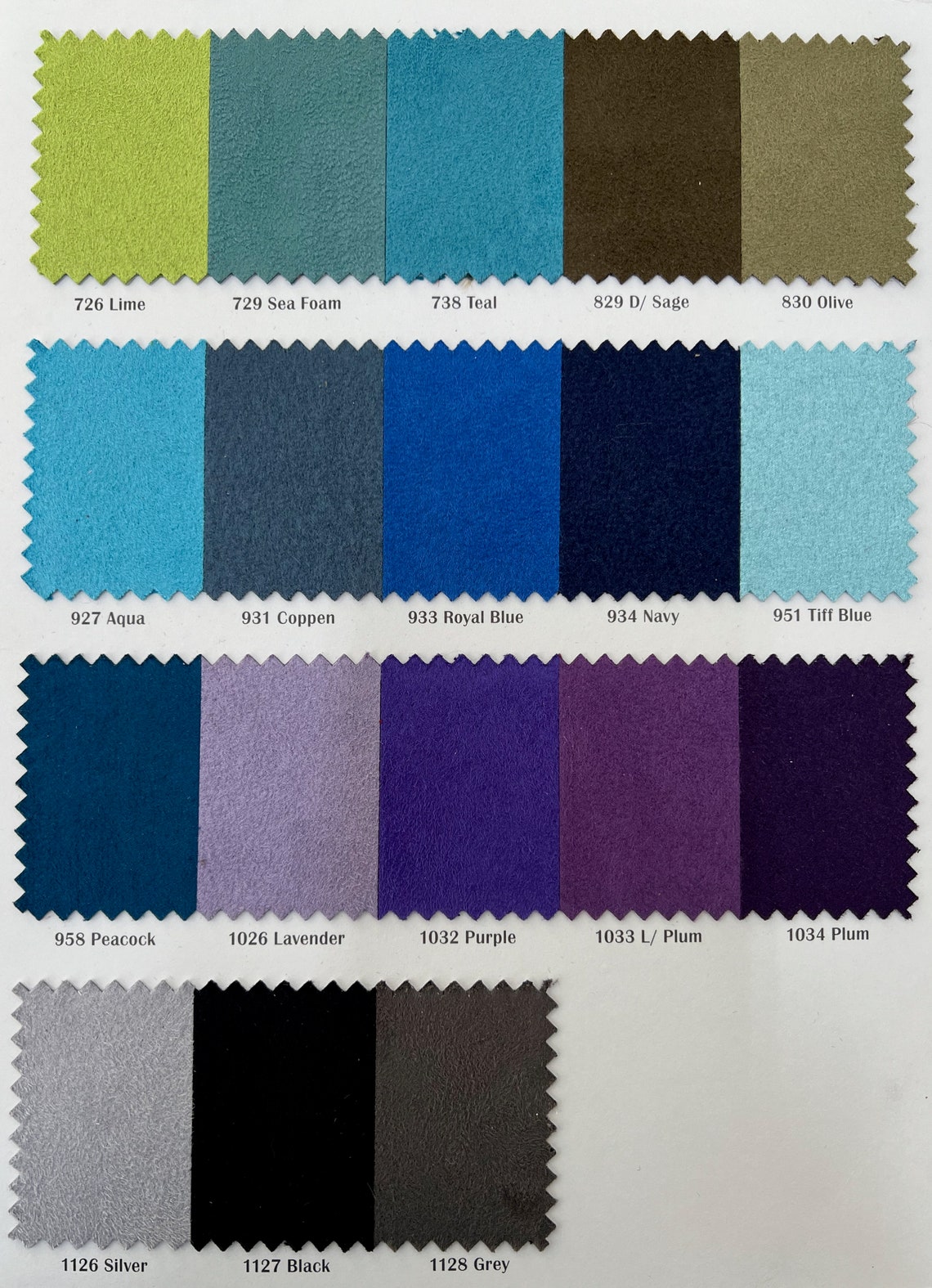 Giana Faux Suede Polyester Microsuede Fabric by the Yard - Etsy