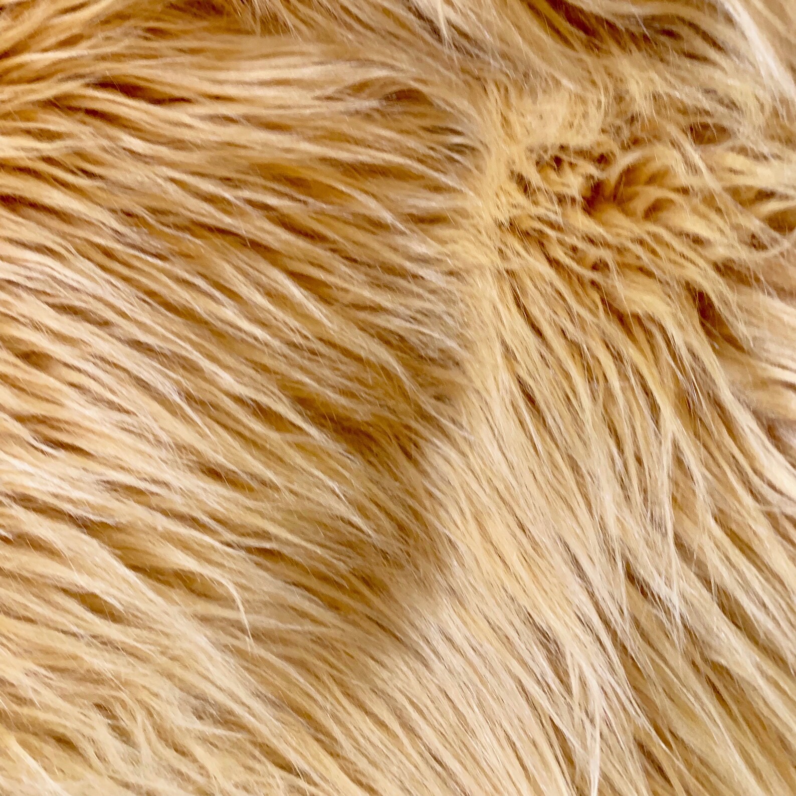 Eden CAMEL Shaggy Long Pile Soft Faux Fur Fabric for Fursuit | Etsy