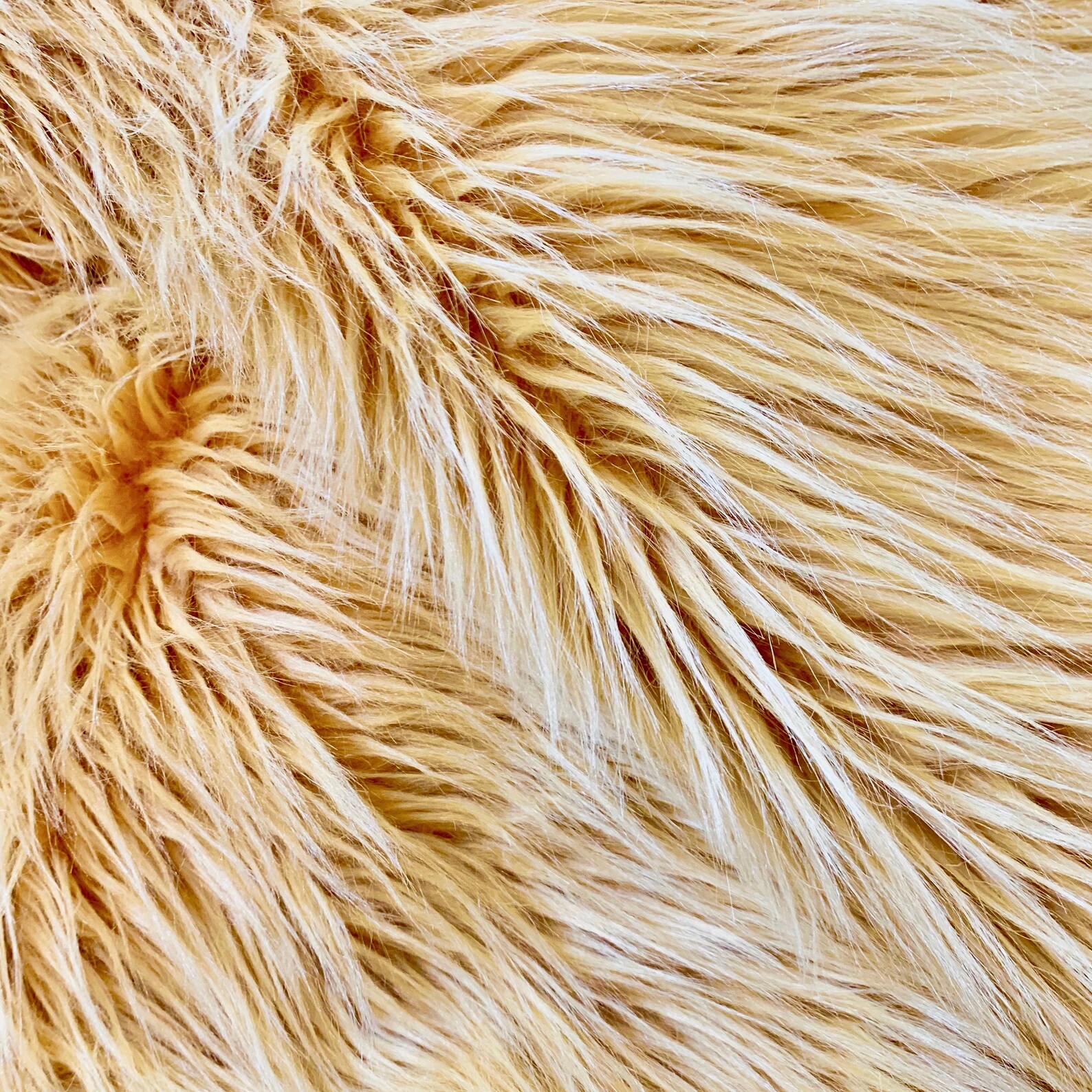 Eden CAMEL Shaggy Long Pile Soft Faux Fur Fabric for Fursuit | Etsy