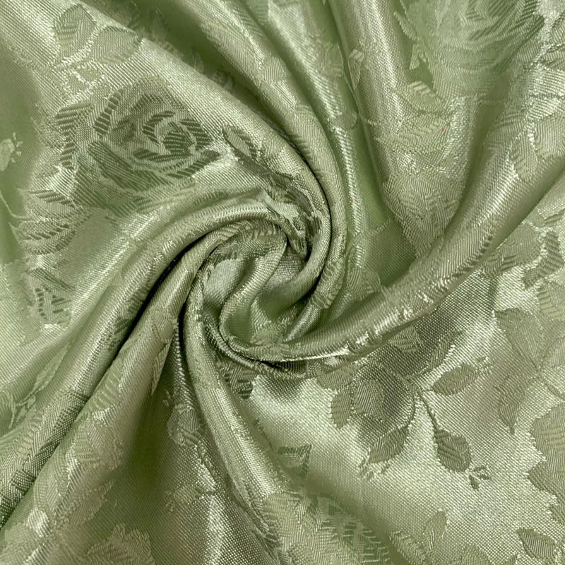Sage Floral Fabric - Etsy