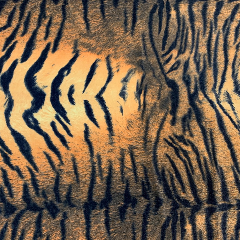 Tiger Fabric - Etsy