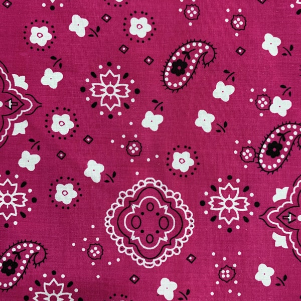 Fuchsia Fabric - Etsy