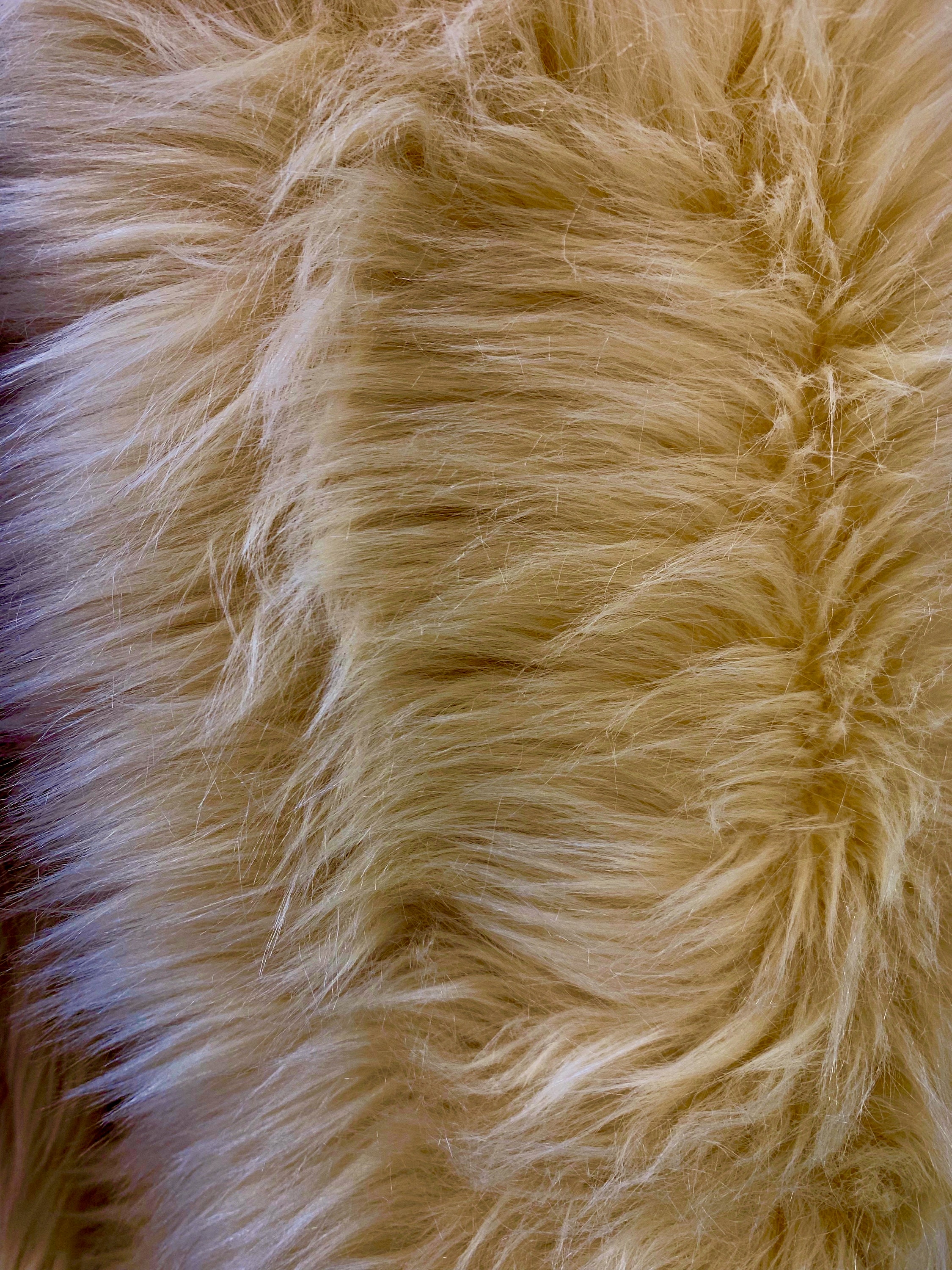 Sasha BEIGE 2 Inch Long Pile Soft Luxury Faux Fur Fabric - Etsy