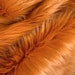 Sasha RUST Long Pile Soft Luxury Faux Fur Fabric Fursuit, Cosplay ...