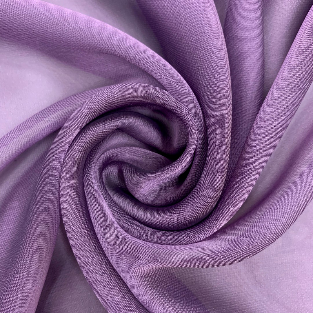 Jolene WISTERIA PURPLE Polyester Two-tone Chiffon Fabric by the Yard ...