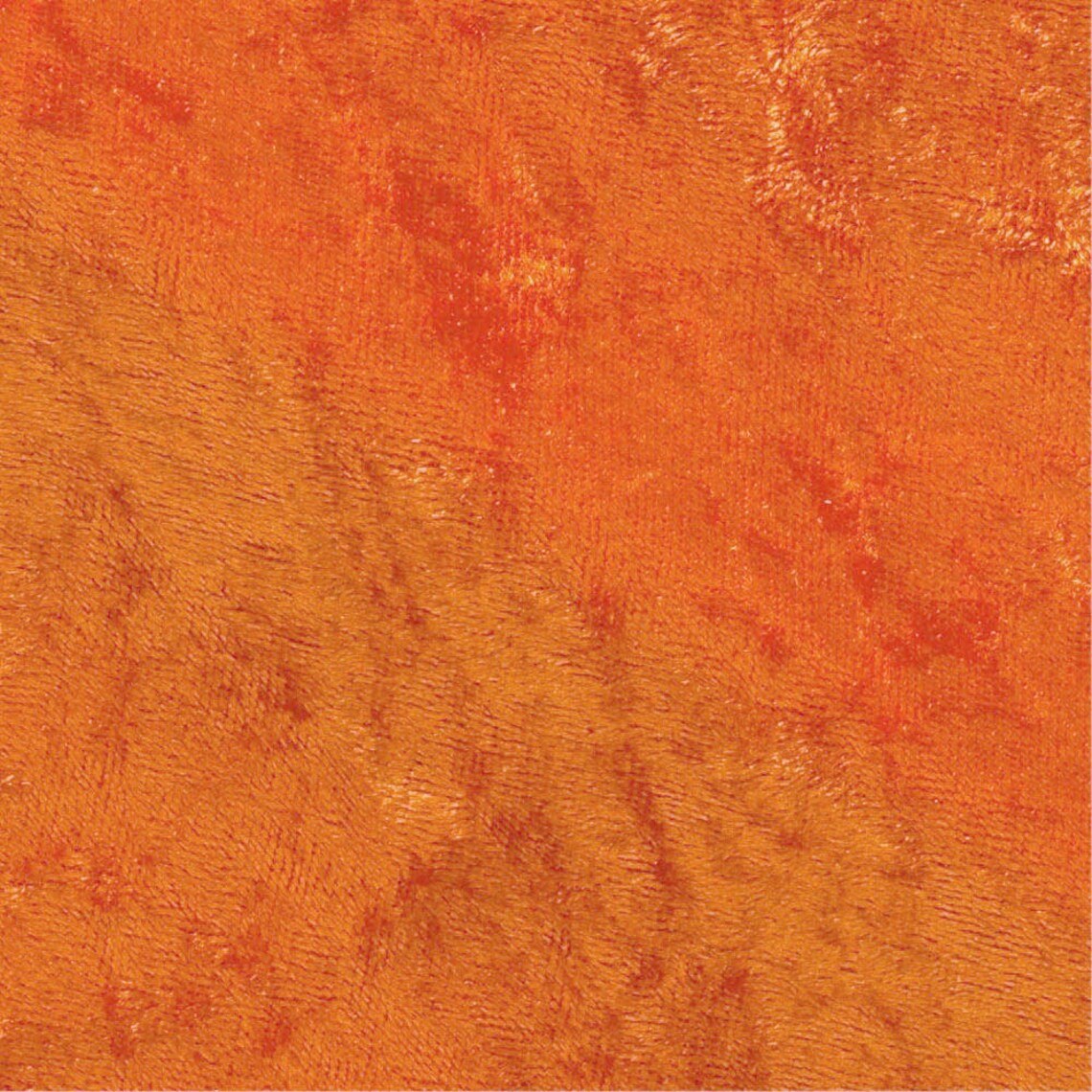 Mya ORANGE Non-wrinkle Mechanical Stretch Polyester Panne Velvet Fabric ...