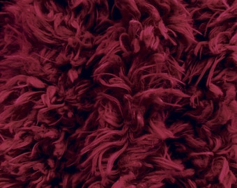 Burgundy Faux Fur | Etsy