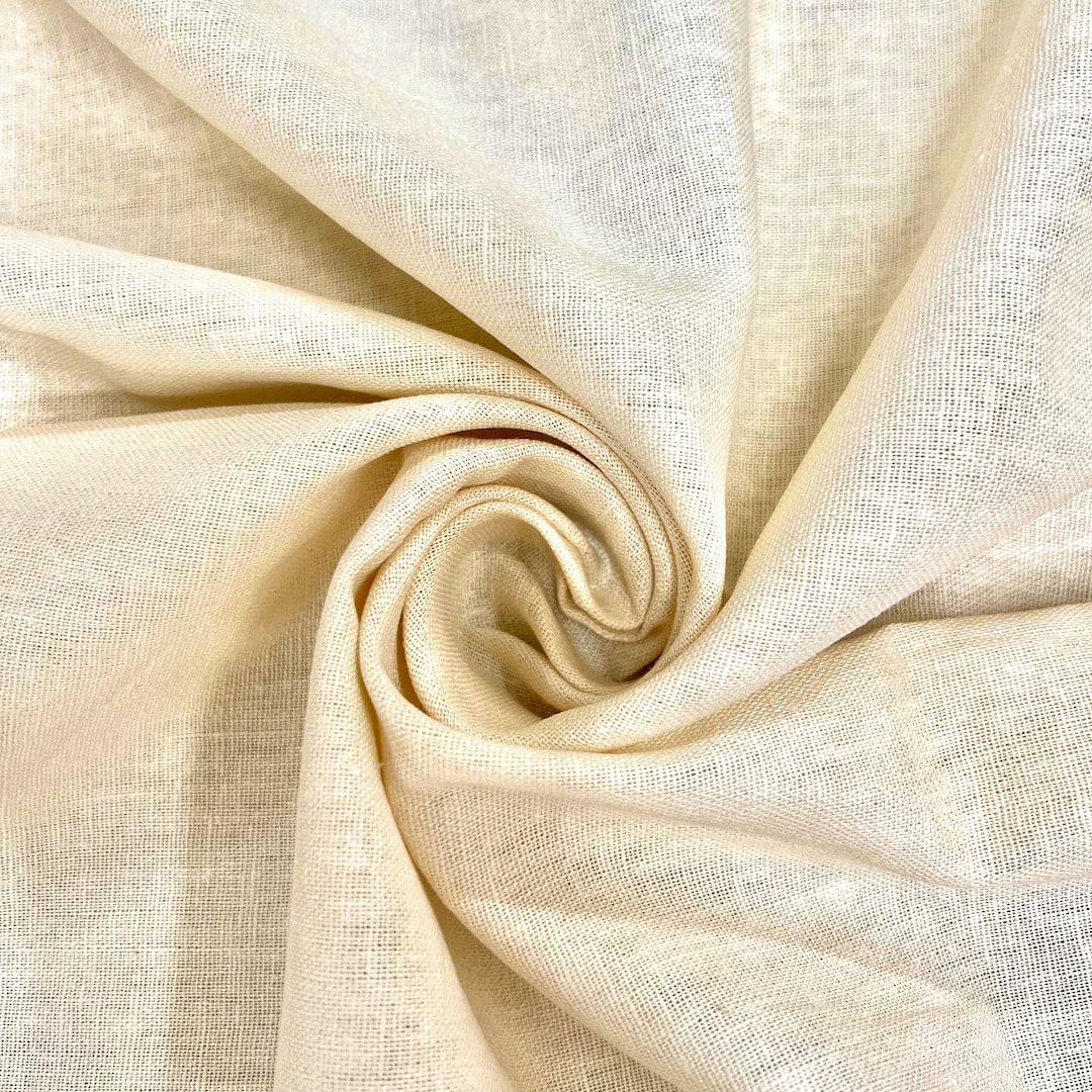 Karla SHELL Soft Hand Feel Linen Rayon Fabric by the Yard for Clothes ...