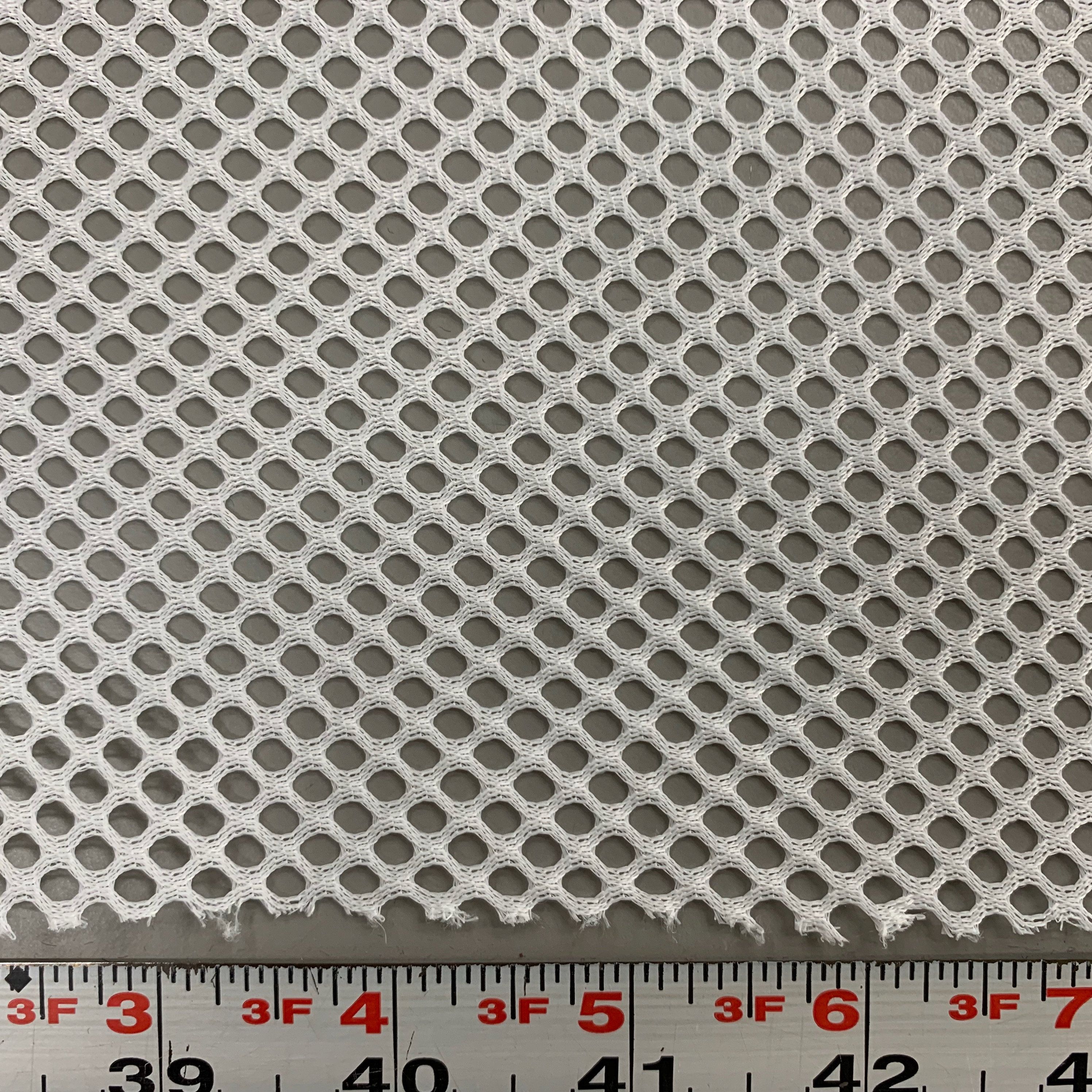 White Nylon Mesh Fabric