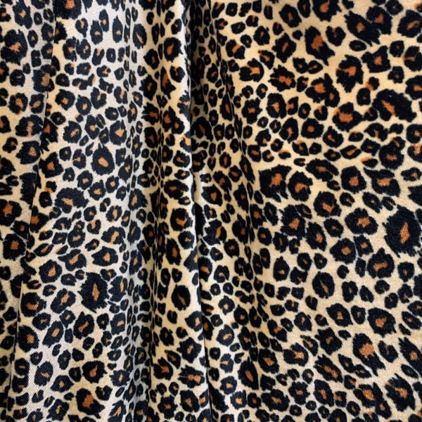 Leopard Fabric - Etsy