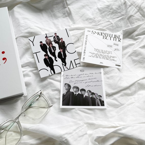 BTS Print Mini Poster Set Bts Postcards Set Bts Wall Decor - Etsy