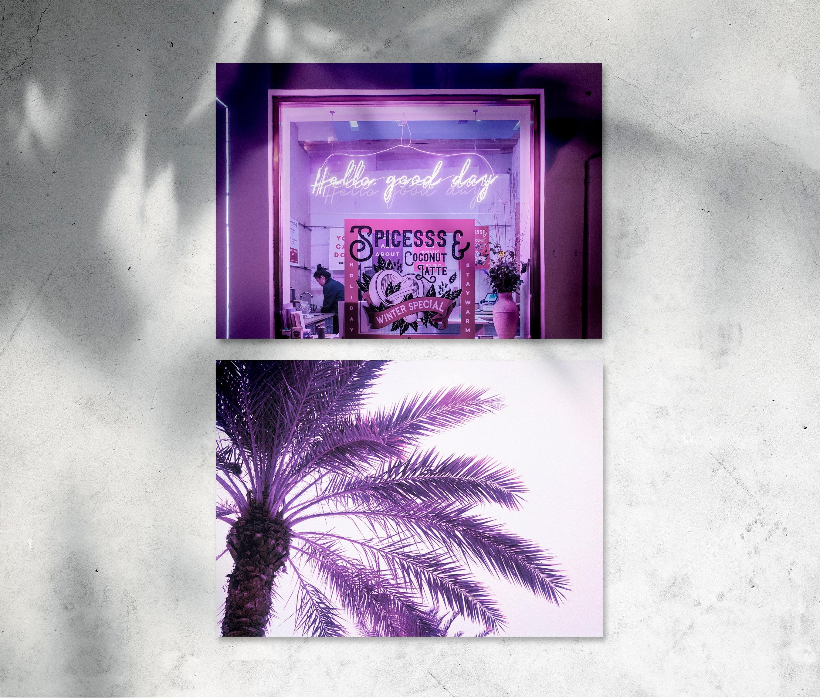 Purple Aesthetic Posters Set | Purple Posters Printable Set | Purple ...