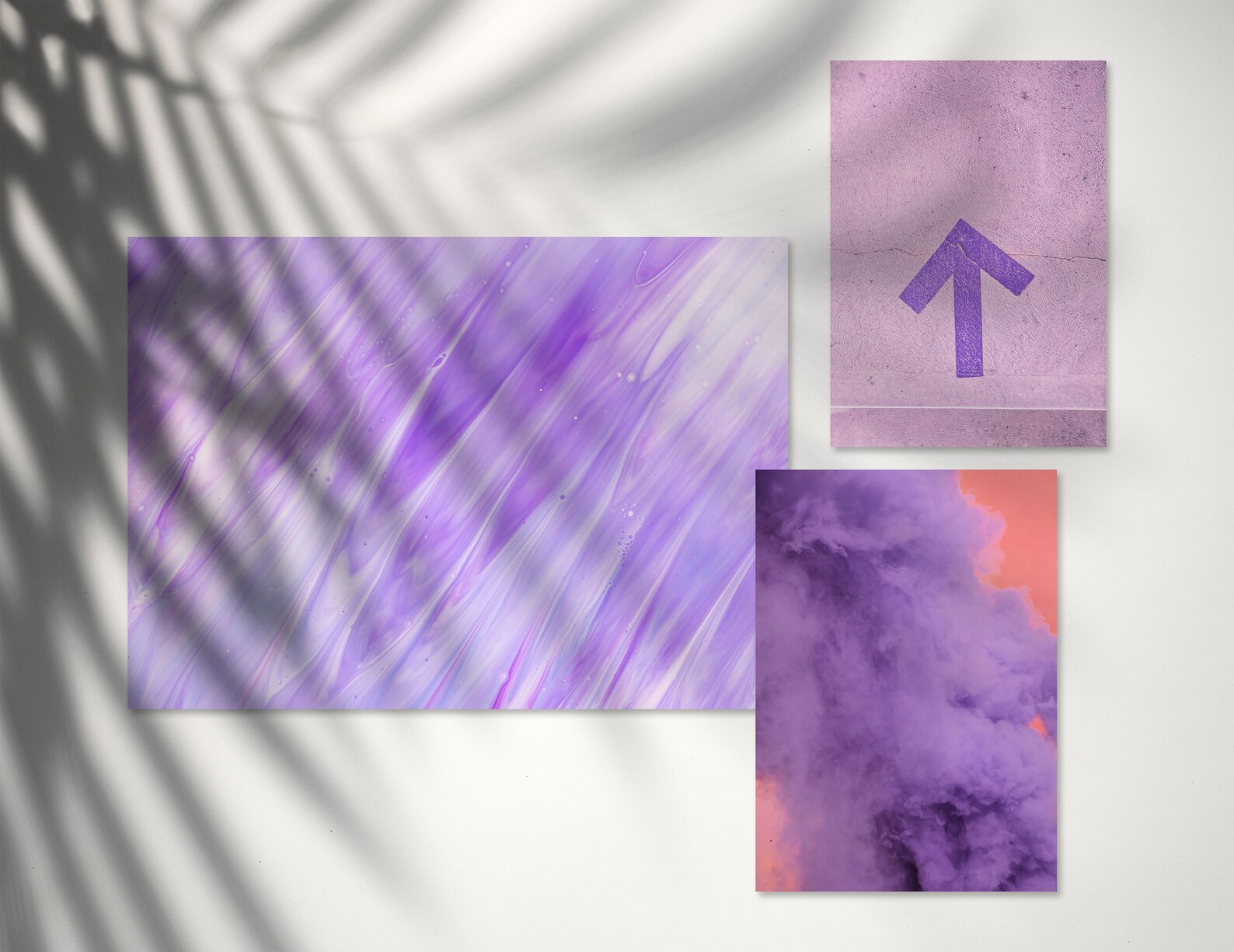 Purple Aesthetic Posters Set Purple Posters Printable Set - Etsy