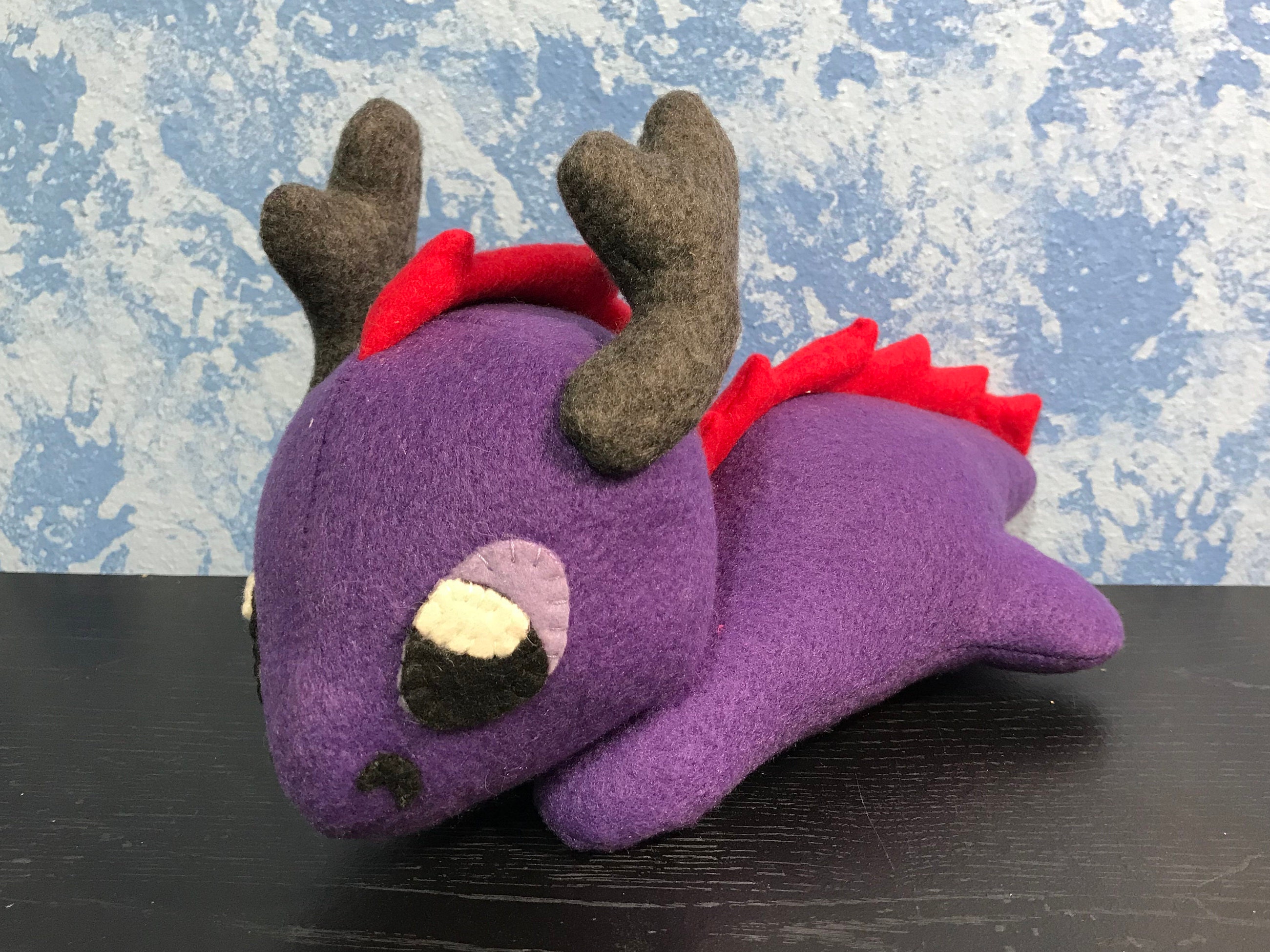 Small Handmade Dragon Plush - Etsy