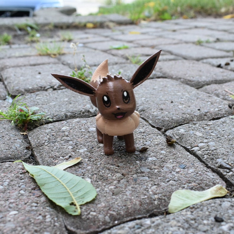 Eevee: 3D Printed & Custom Painted - Etsy