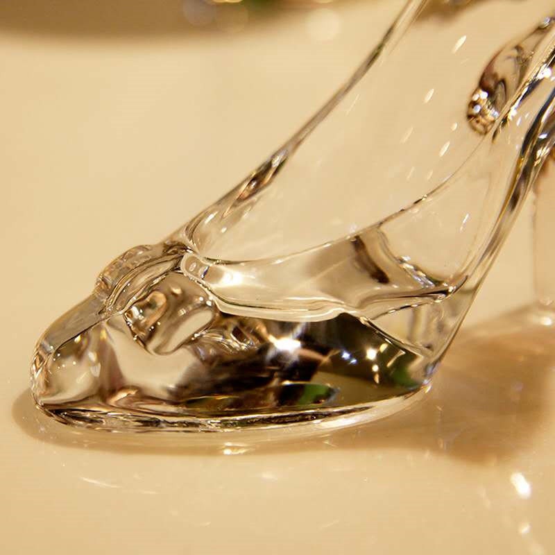 The Glass Slipper Sculpture Figurine Home Decor Wall Art - Etsy