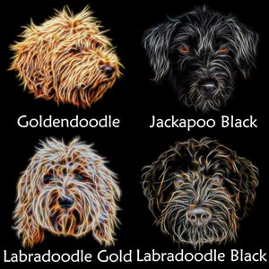 Cross Breed Dog Cushion With Insert. Various Breeds Including Cockapoo ...