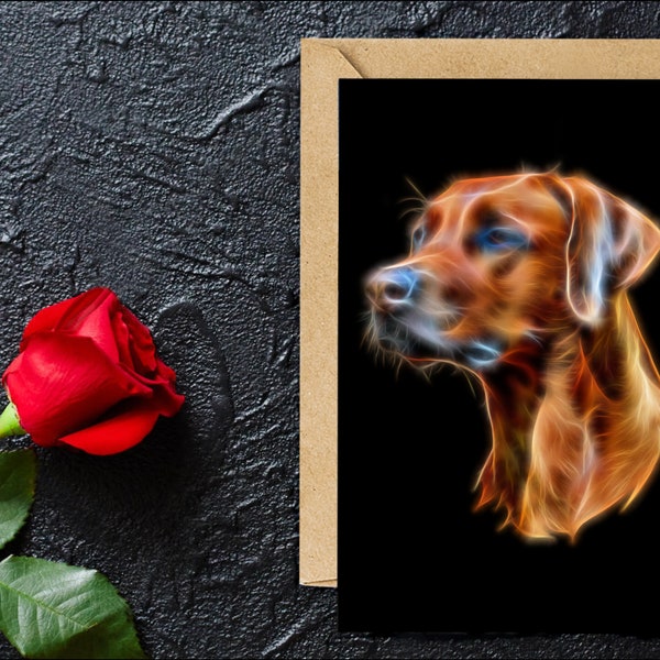 Rhodesian Ridgeback Birthday Card - Etsy