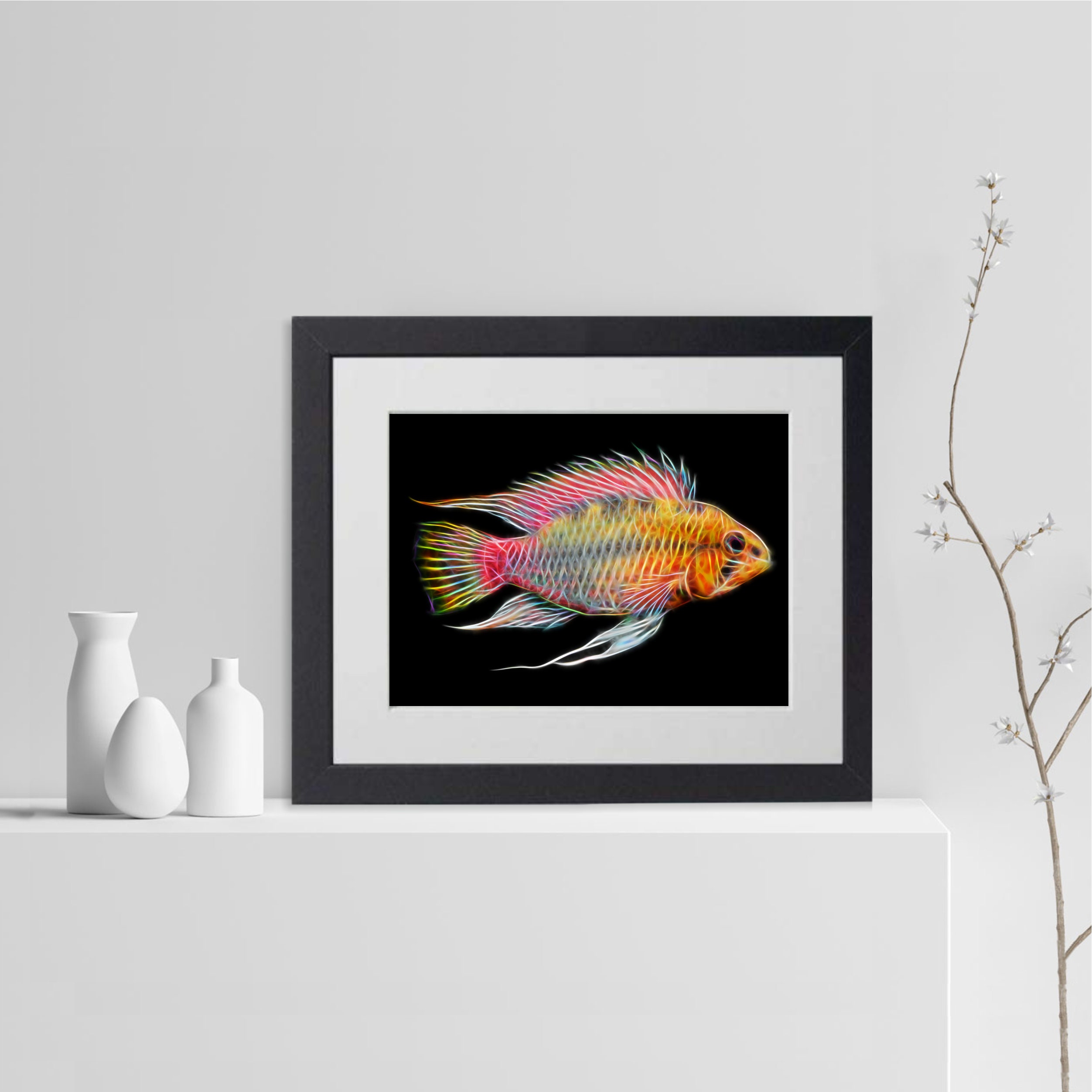 Custom Fish Portrait Print From Your Own Photos. - Etsy