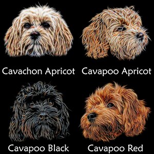 Cross Breed Dog Cushion With Insert. Various Breeds Including Cockapoo ...