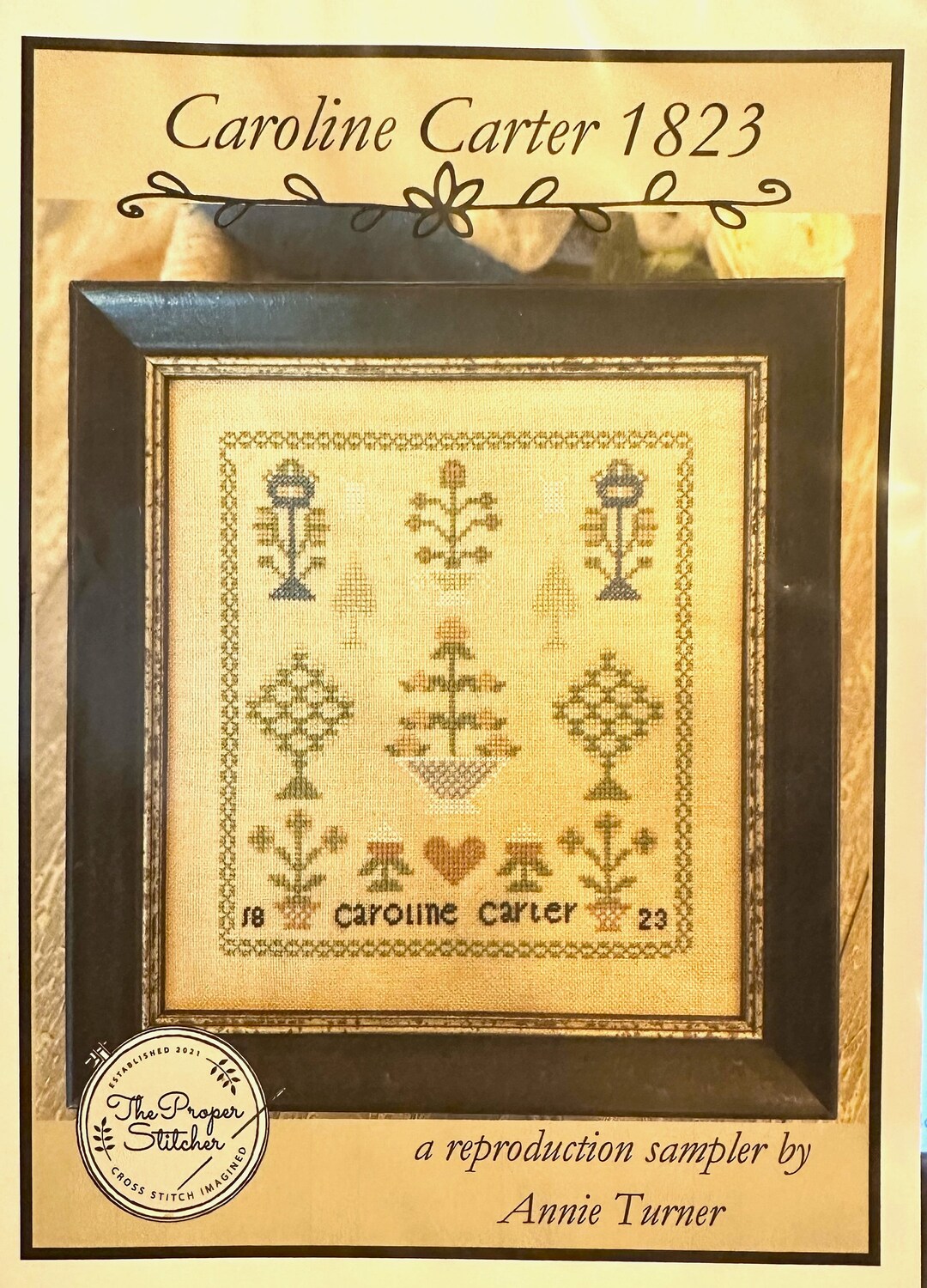Caroline Carter 1823 by the Proper Stitcher - Etsy