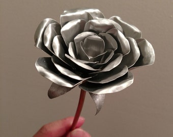 Aluminum Rose | Etsy