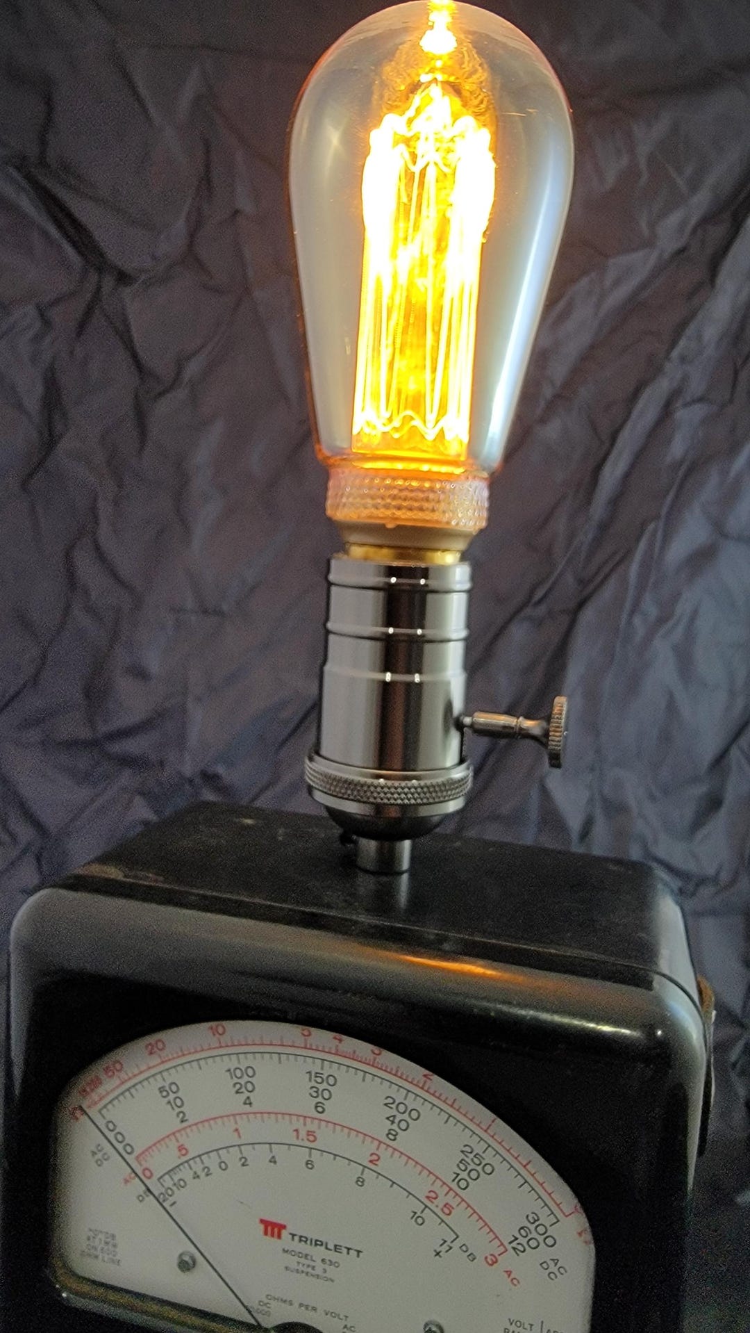 Vintage Multimeter Lamp - Etsy