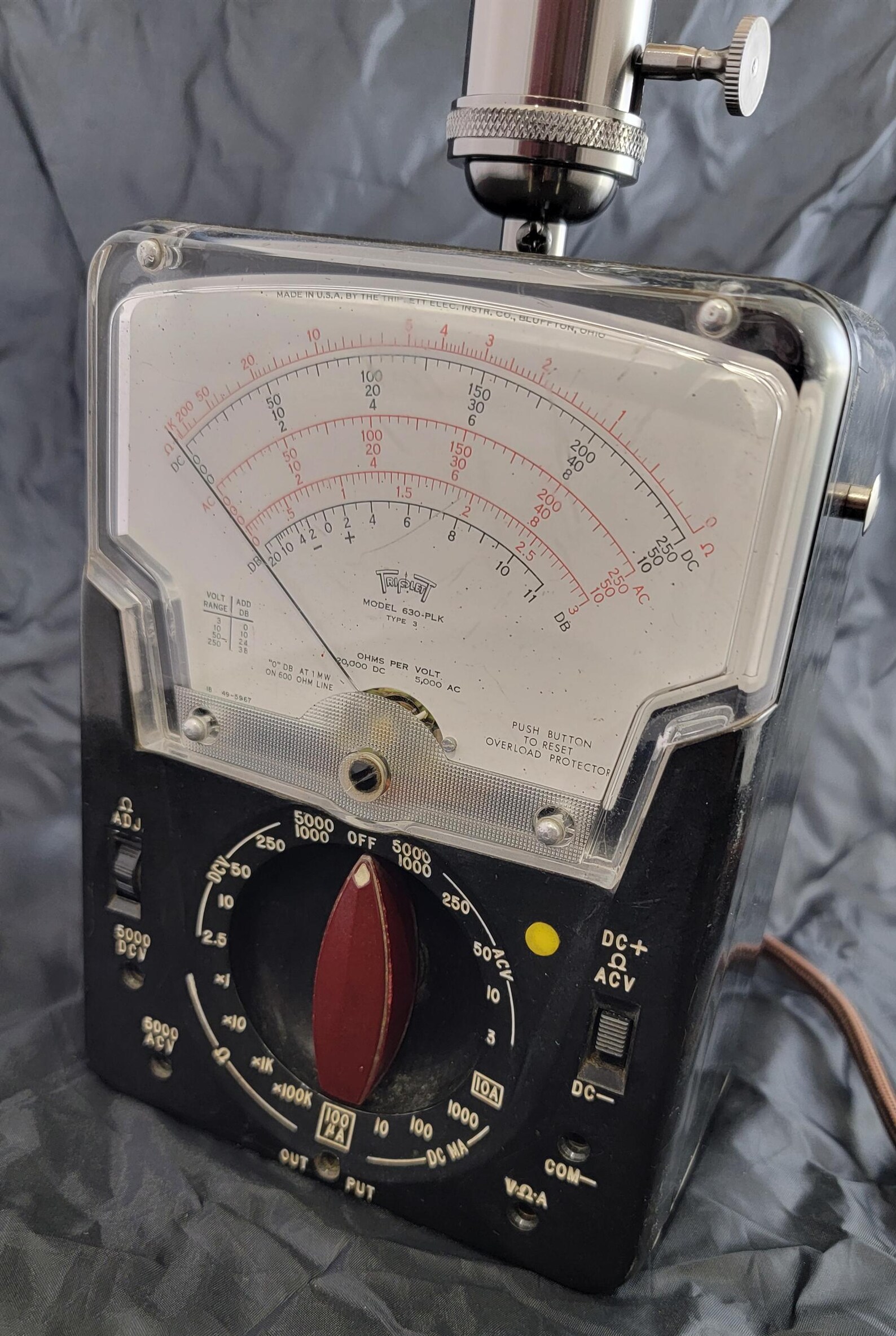 Vintage Multimeter LED Lamp - Etsy