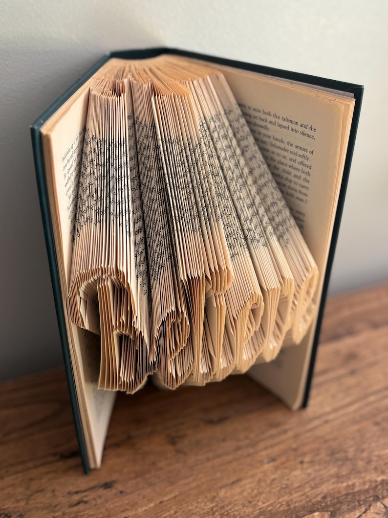 Believe Folded Book Art • Inspirational Gift • Motivational Decor ...