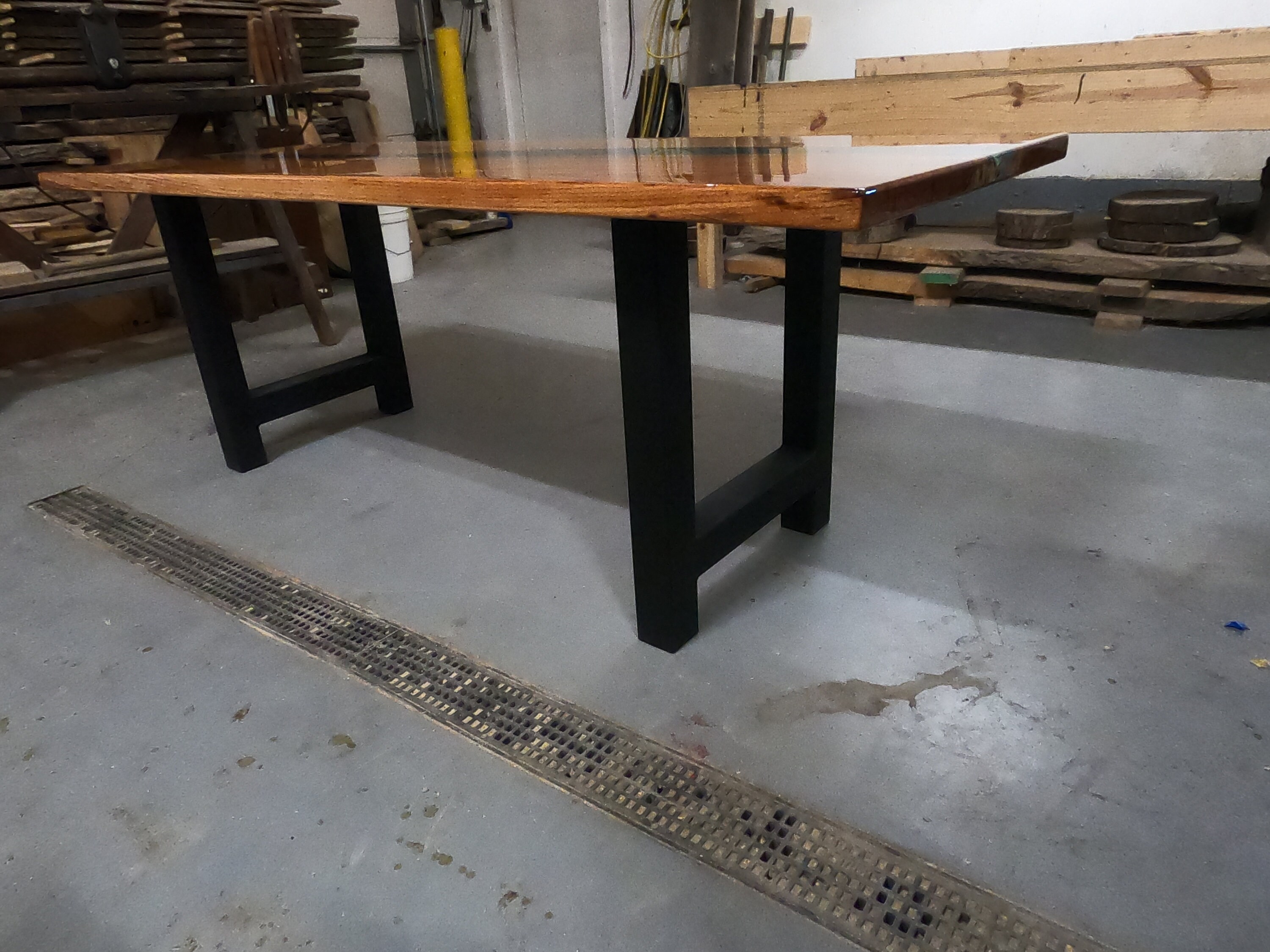 Isle Royale Greenstone River Table - Etsy