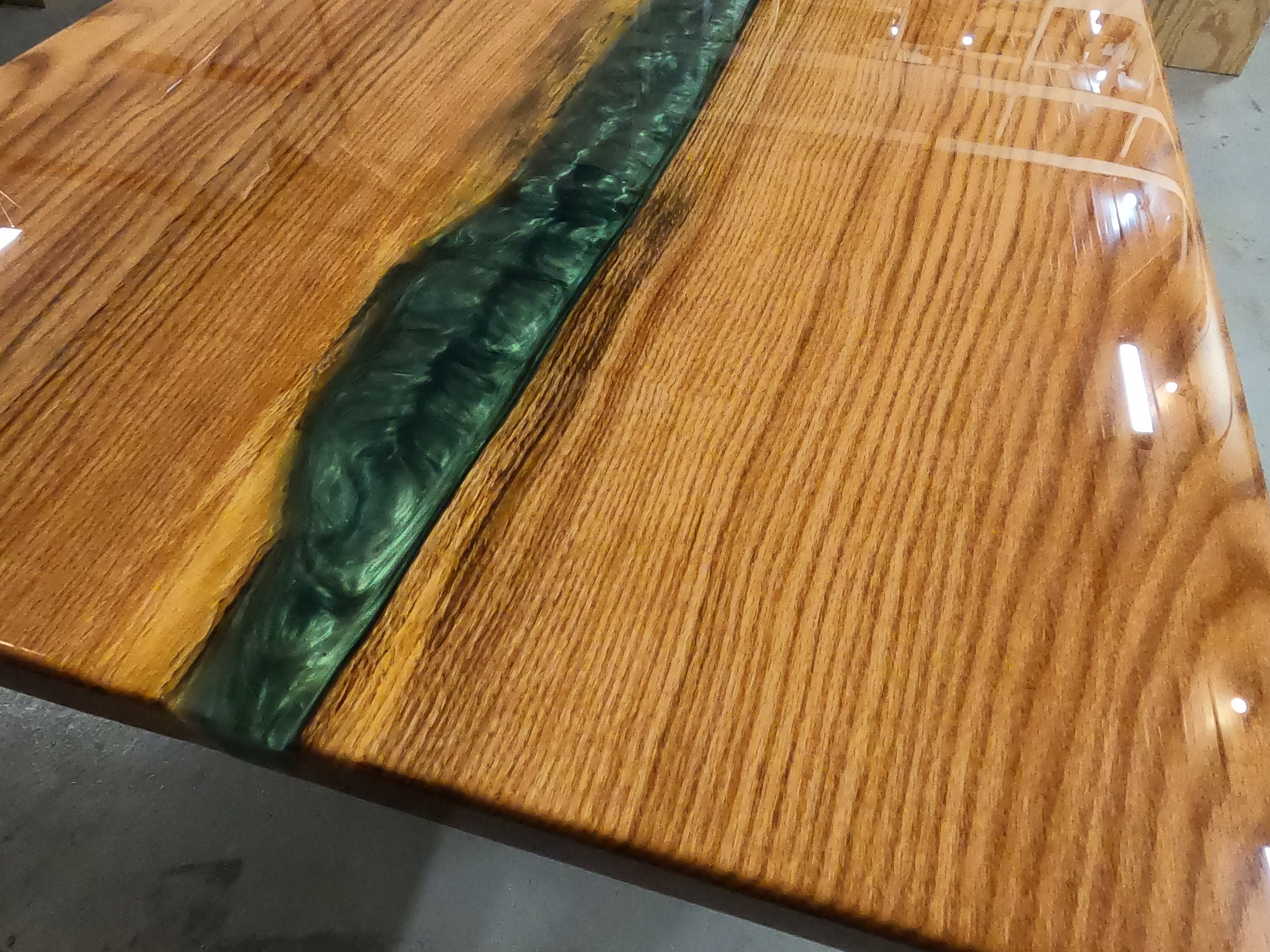 Isle Royale Greenstone River Table - Etsy