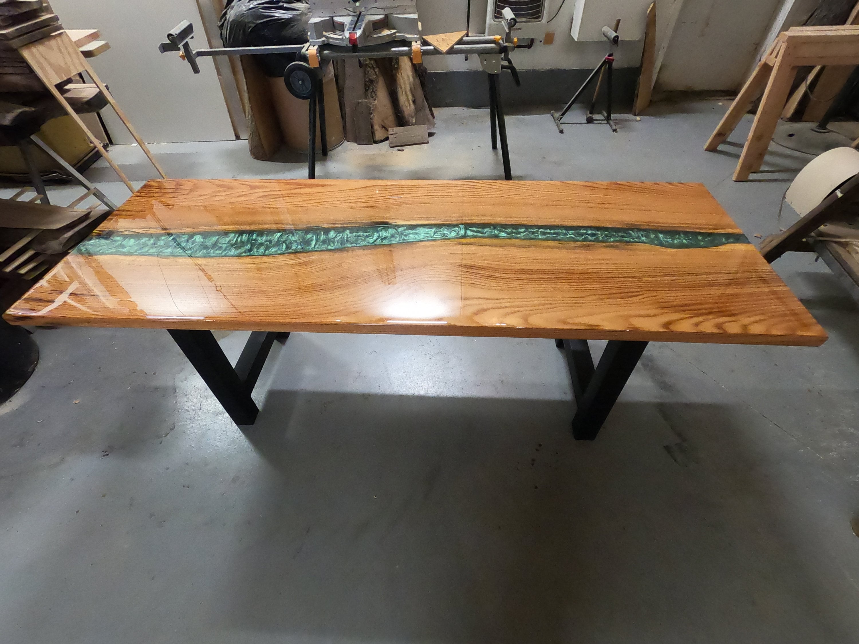 Isle Royale Greenstone River Table - Etsy