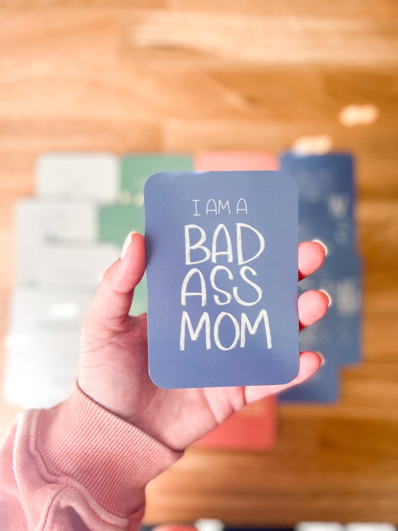 Mom Affirmation Cards - Etsy