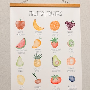 Kids Bilingual Posters - Etsy