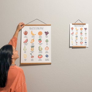 Kids Bilingual Posters - Etsy